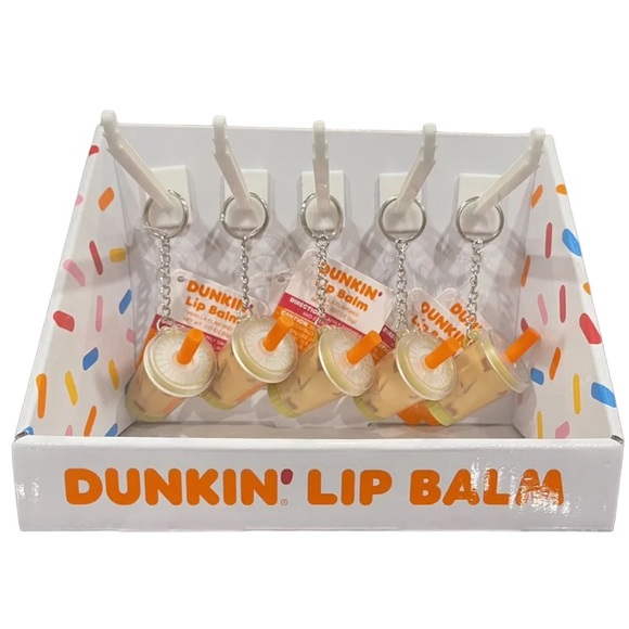 Dunkin’ | Makeup | Dunkin Lip Balm Iced Coffee Key Ring | Poshmark